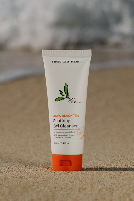 Java Black Tea Soothing Gel Cleanser – From This Island
