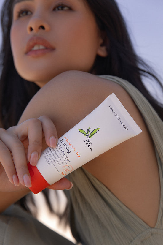 Java Black Tea Soothing Gel Cleanser – From This Island