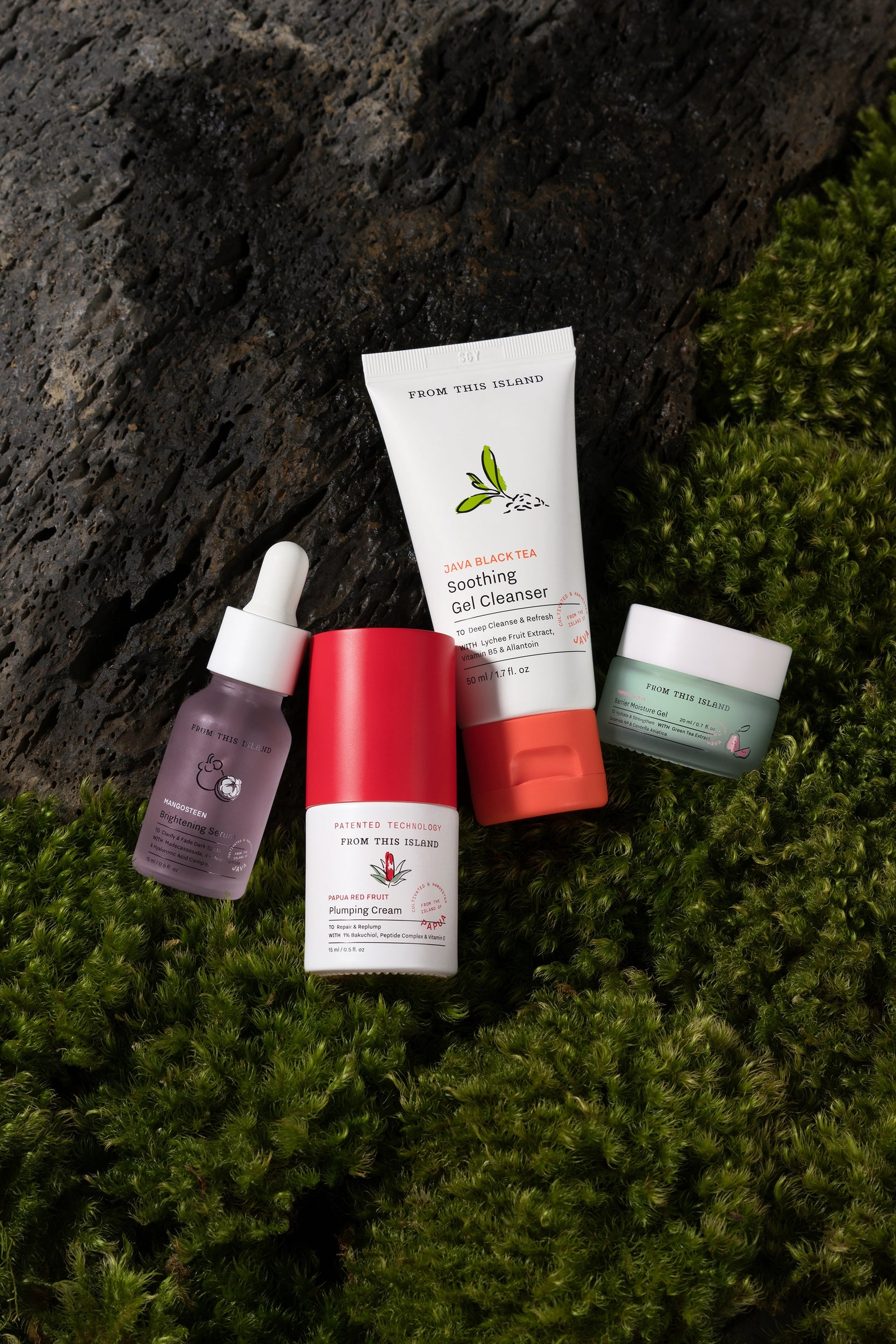 Java Black Tea Soothing Gel Cleanser – From This Island